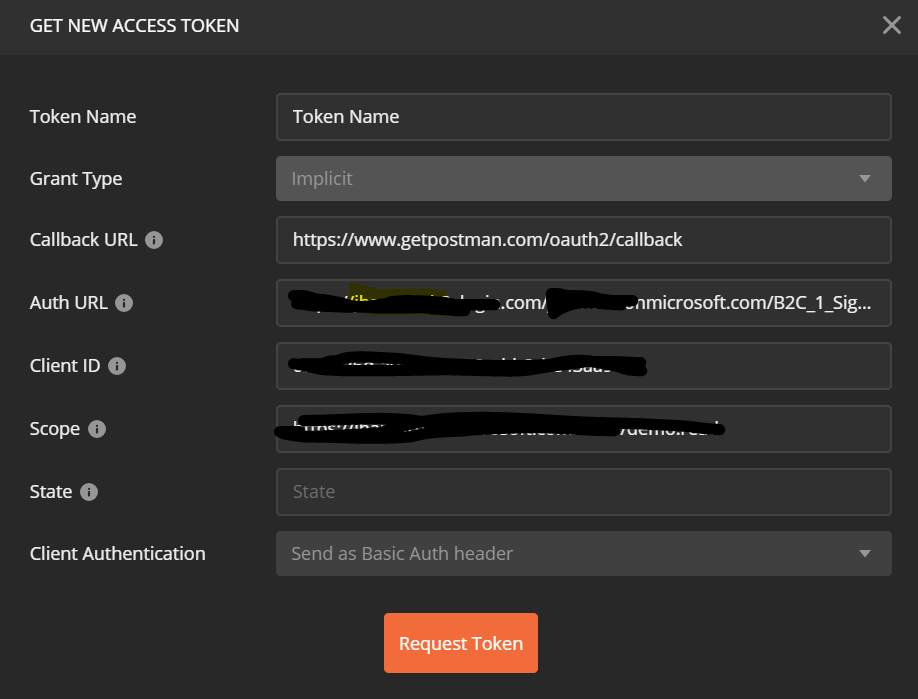 Use postman to test api secured by Azure AD B2C – Know Cloud